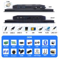 China Compt 10.1 Inch Android HMI Industrial Touch Panel PC for Intelligent Ordering 2GB RAM 16GB ROM for sale