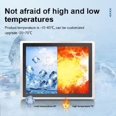 China 17.3 Inch LED Industrial Monitor 250-1000cd/m2 for Self-Service Terminal Display for sale