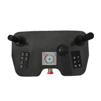 China Wide-Layout Electronic Control Console with 3 Joysticks & Multi-Zone Keypads for sale
