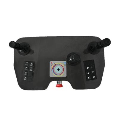 China Wide-Layout Electronic Control Console with 3 Joysticks & Multi-Zone Keypads for sale