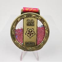 China Floating Type Participation Medals Metal Custom Design Virtual 5k With Medals for sale