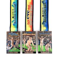 China Stylish Series Challenge Triathlon Medals Uniqueness Personalization for sale