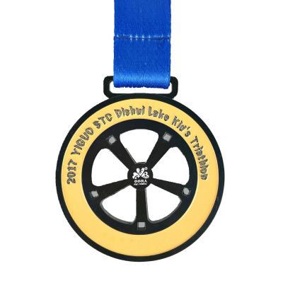 China Custom Triathlon Medals Kids Sports Medals OEM ODM Acceptable for sale