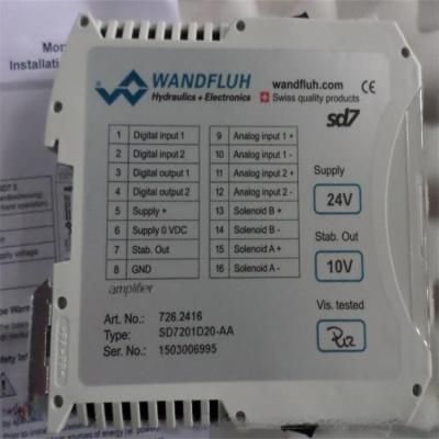 China Wandfluh Digital Amplifier Module Sd7201d20-Aa for sale