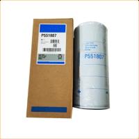 China Wholesale Truck Trailer Engine Spare Parts Spin On Lube Oil Filter P551807 With Customized Package for sale