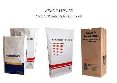 China Diatomaceous Earth Granular Absorbent Packaging Bag 20kg 25kg for sale