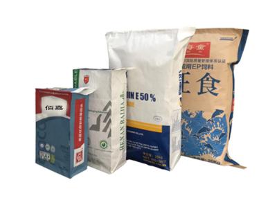 China Cement Flexo Printing Chemical Pasted Valve Multiwall Paper Bags Liquid Spill Absorbent for sale
