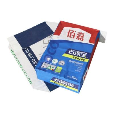 China 50kg 20KG 25KG 3 Layers 2 Ply Pasted Valve Multiwall Paper Bags Industrial for sale