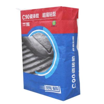 China Food Grade 3 Layer Pasted Valve Paper Bag For Packaging Chemical Additive for sale