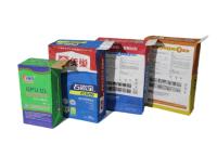 China Durable Custom Printed Kraft Paper Packaging Bags Up To 7 Colors Dust Resistant for sale