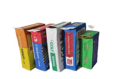 China 20kg High Strength Valve Paper Bag With Custom Size And Printing for sale