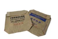 China 25kg 50kg Kraft Packing Cement Bags Paper Valve Bag Waterproofing for sale