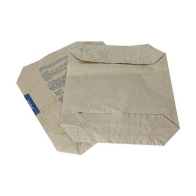 China 20kg 25kg Chemical Material Multiwall Kraft Paper Bags Biodegradable for sale