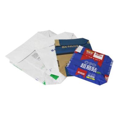 China GMP  Pasted Valve Multiwall Paper Bags 20kg 25kg Chemical Packaging Bags Non Leakage for sale