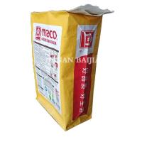 China 25 Kg Mortar Kraft Paper Flour Package Valve Bag OEM Accepted for sale