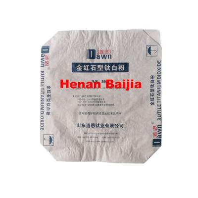 China Environmentally Pasted Valve Multiwall Paper Bags Industrial Kraft Paper ISO9001 for sale