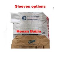 China 25kg 50kg 3 Layers Kraft Paper Packaging Bag For Mortar Gypsum for sale