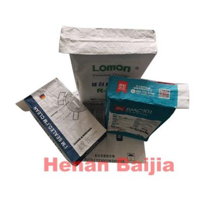 China Flexo Printing Pasted Valve Multiwall Paper Bags For Pine Particles for sale