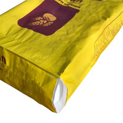 China Customized Cement Multiwall Kraft Paper Bags For Ceramic Tile Building Material for sale