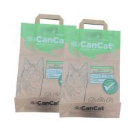 China Moisture Proof Tofu Cat Litter Paper Packaging Bag Custom Design Print for sale
