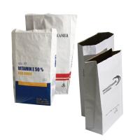 China Custom Printed 7 Colors Kraft Paper Packaging Bags Custom Closure And Shape for sale