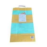 China 6L 10L 12L Kraft Paper Packaging Bags  Custom Paper Cat Litter Bags for sale