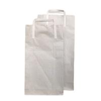 China 3.6kg 7L Custom Logo Pet cat litter disposal bags White PP Lamination for sale