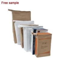 China Laminated Printing Pasted Valve Multiwall Paper Bags With Gusset for sale