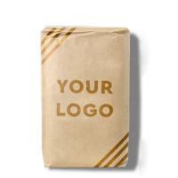 China 25kg 50kg Cement Packaging Bags  Kraft Paper Valve Bag  CMYK Color for sale