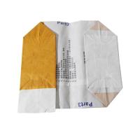 China Custom Printed Multiwall Kraft Paper Valve Sacks For Cement 15kg 20kg for sale