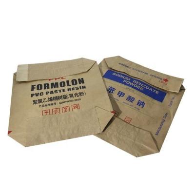 China Reusable Waterproof Pasted Valve Multiwall Paper Bags Multi Purpose for sale