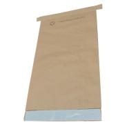 China Brown Multiwall Paper Sewn Open Mouth Bags 25kg Food Grade for sale