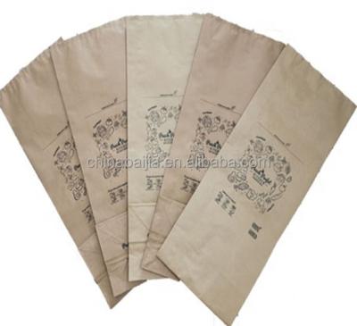 China Customized Size Printing Industrial Paper Bags Package Food Products for sale