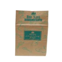 China Custom Logo 30 Gallon Lawn Paper Bags Large Capacity Multiwall for sale