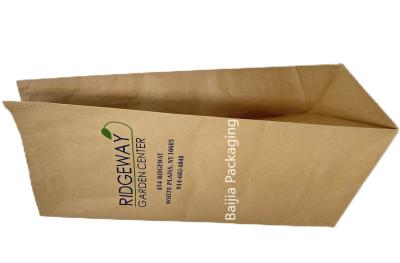 China Custom Lining Lawn Paper Bags Moisture-Resistant For Garden for sale