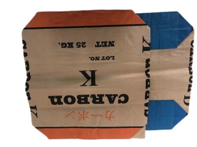 China Waterproof Multiwall Sacks Moisture Proof Food Grade Kraft Paper Printing for sale