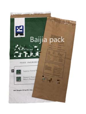 China Customized Thickness Heat Sealable Paper Bags Biodegradable Material for sale