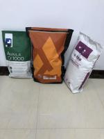 China Flexo Printing Method 25kg Pinch Bottom Paper sacks Accept Custom Capacity for sale
