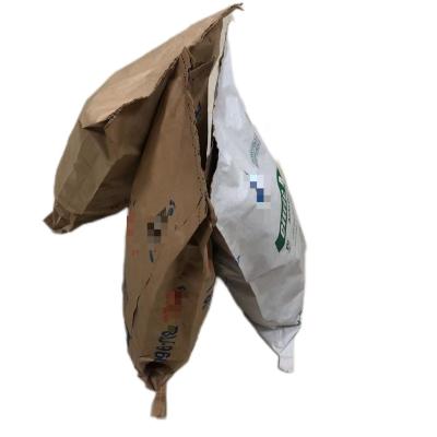 China Packaging 20kg Sewing Paper Bags with Customized Logo for Packaging Solution for sale