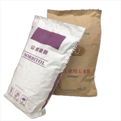 China Multiwall Customized Heat Sealed Kraft Paper Bags Prevents Leakage for sale