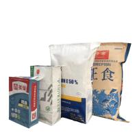 China Industrial Multiwall Kraft Paper Bags / Sack 20KG Manufacturer For Dry Flowable Products for sale