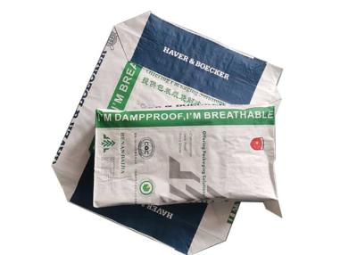 China Stable Performance Multiwall Kraft Paper Bags Moisture Proof High Tensile Strength for sale