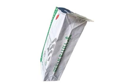 China Chemical Powder Packing Valve Paper Bags  Durable  Multilayer Flat Bottom Paper Bags for sale