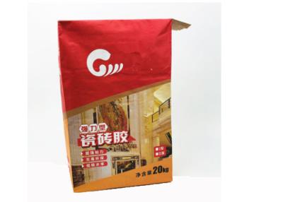 China Biodegradable Multi Wall Paper Sacks Sand Flour Powder Cement Packaging Paper Bags for sale