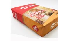 China Building Materials Cement Packaging Paper Bags Strong Load Bearing Good Stability for sale