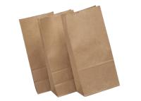China Recyclable White Or Brown Kraft Paper Bag Reusable  7 Colors Custom Logo Printed for sale