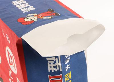 China 25 Kg 50kg Multiwall Paper Sacks Large Capacity Strong Load Bearing Stable Performance for sale