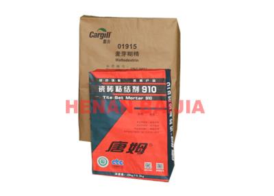 China Self Sealing  Short Valve Sealed Bags PE Liner Laminated Moisture Proof Anti Slip for sale