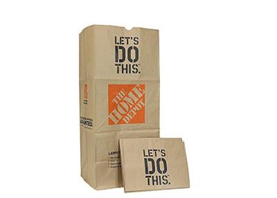 China Open Mouth Multiwall Kraft Paper Bags , Degradable Garbage Bag Folding Packaging for sale