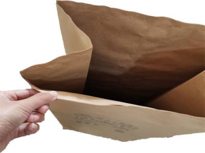China Biodegradable 30 Gallon Cement Multiwall Paper Sacks for sale